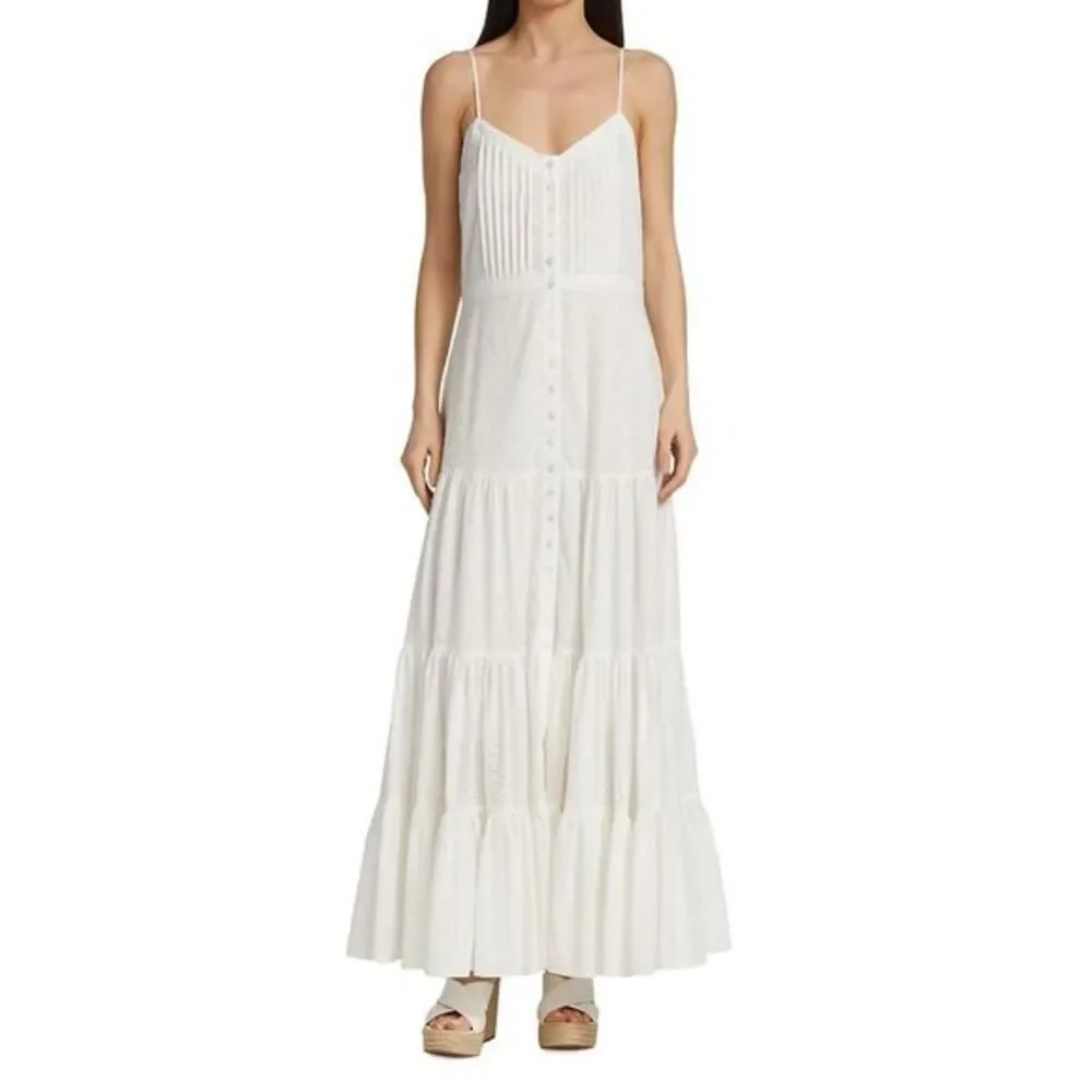 Veronica Beard | Dresses | Veronica Beard Alondra Eyelet Maxi Dress Xs ...